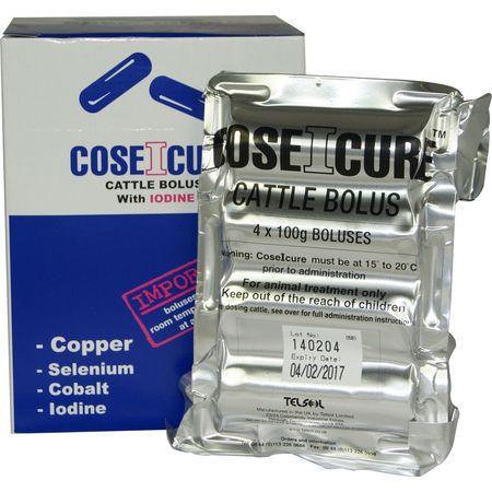 Buy Bimeda CoseIcure Cattle Bolus - 20 PACK from £153.40