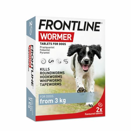 Buy Frontline Wormer Tablets For Dogs Over 3kg from £7.86
