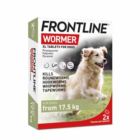 Buy Frontline Wormer XL Tablets For Dogs from £17.65