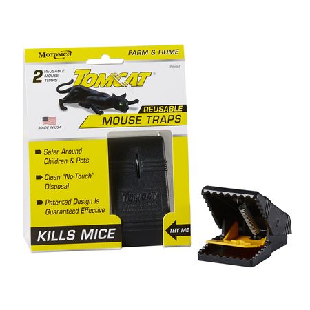 Buy Tomcat Reusable Mouse Snap Trap from £0.83