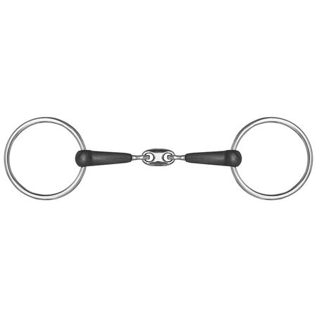 Buy Mackey Double Jointed Rubber Snaffle from £24.85