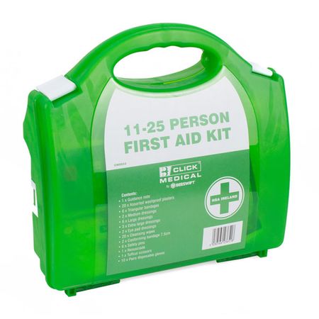 Buy Click Medical 11-25 Person Hsa Irish First Aid Kit With Eyewash And ...
