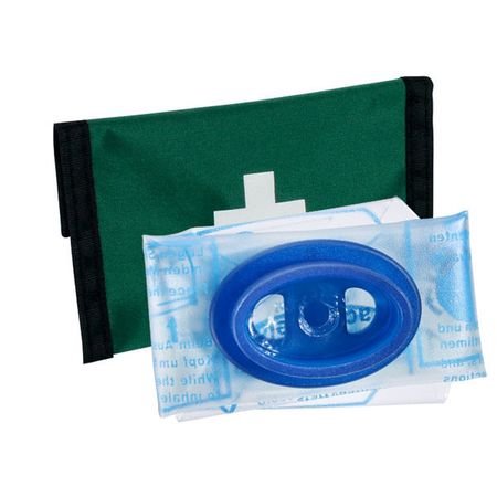 Buy Click Medical Resusciade Face Shield In Pouch Green from £2.54