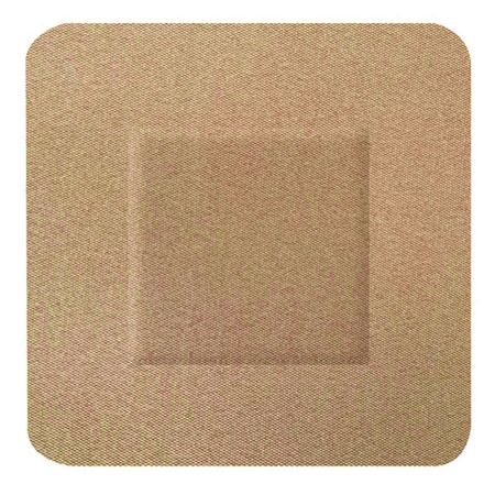 Buy Hygioplast Fabric Square Plasters 100 Flesh (100 Pack) from £4.50