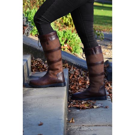 Buy Hy Equestrian Bakewell Long Country Boot - Light Brown from £73.08