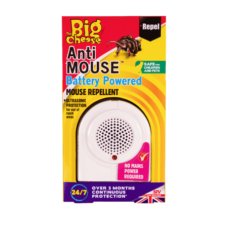 Buy The Big Cheese Anti Mouse Battery Powered Mouse Repellent from £10.84
