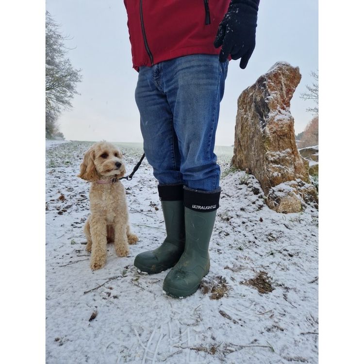Buy Leon Boots Explorer Unisex Wellington Boot Green from £47.99