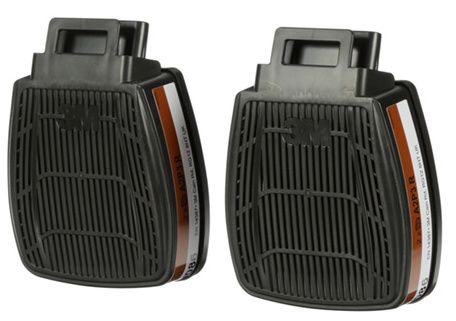 Buy 3M D8095 Secure Click A2P3 R Filter Dual Flow Black (8 Pack) from £ ...