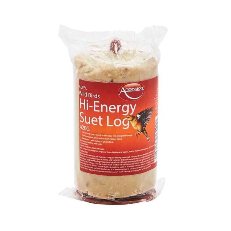 Buy Ambassador Suet Log With Hanger from £1.58