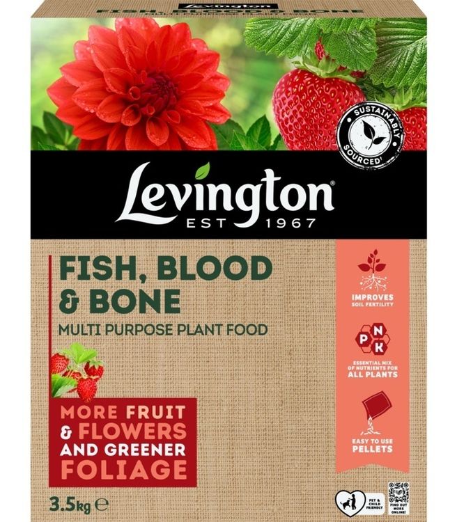 Buy Levington Fish Blood & Bone Multi Purpose Plant Food from £6.65