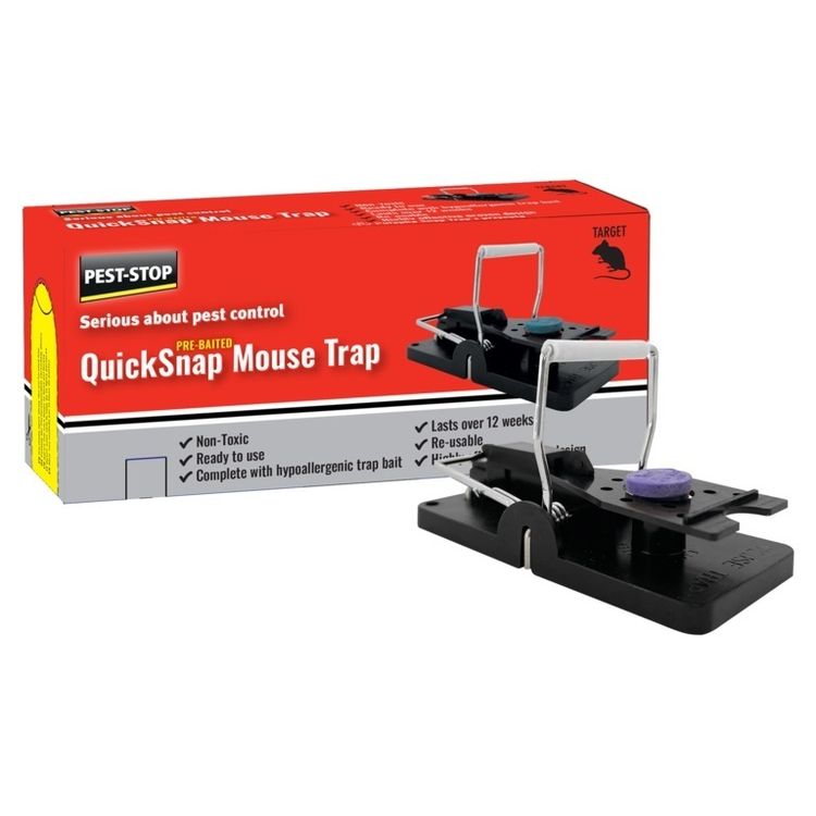 Buy Pest-Stop Pre Bait Quick Snap Mouse Trap from £7.97