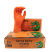 Buy Tough Glove Long Cuff Gator Gripz - Orange (Box of 50 Gloves) from ...