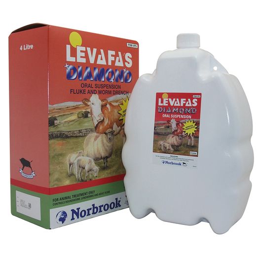 Buy Norbrook Levafas Diamond Fluke & Worm Drench from £63.30