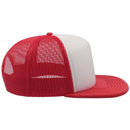 Buy Atlantis Snap 90s Flat Visor 5 Panel Trucker Cap from £5.21